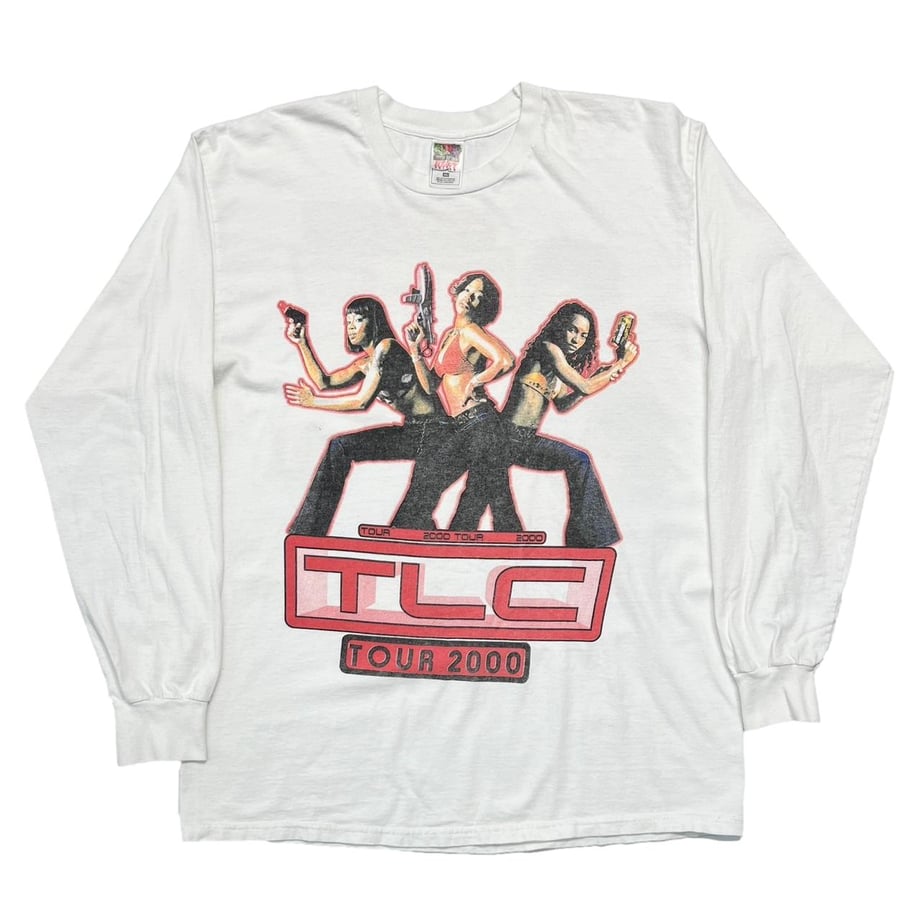 TLC TOUR 2000 WITH CHRISTINA AGUILERA LS WHITE ...