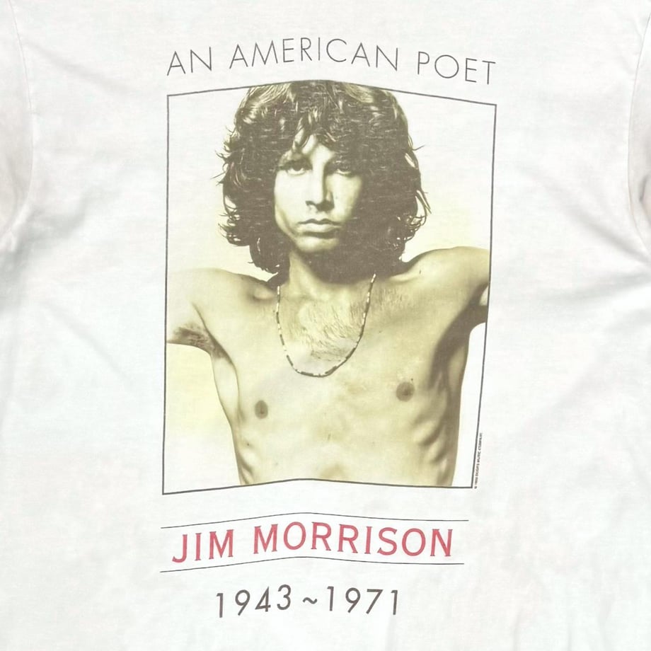 THE DOORS JIM MORRISON 1999 MEMORIAL PORTRAIT A...