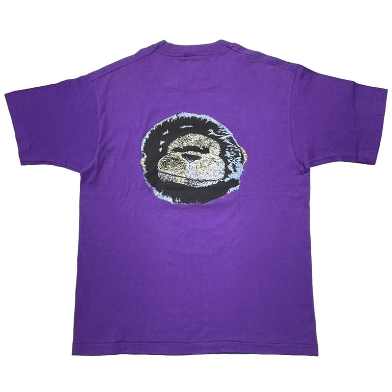 DINOSAUR Jr 1992 DOUBLE SIDE COW&GORILLA PURPLE DINOSAUR Jr 1992 DOUBLE SIDE COW&GORILLA PURPLE