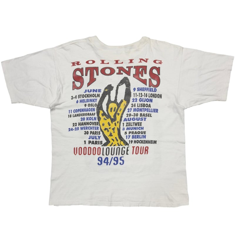 ROLLING STONES VOODOO LOUNGE TOUR 94-95 WHITE F ROLLING STONES VOODOO LOUNGE TOUR 94-95 WHITE F