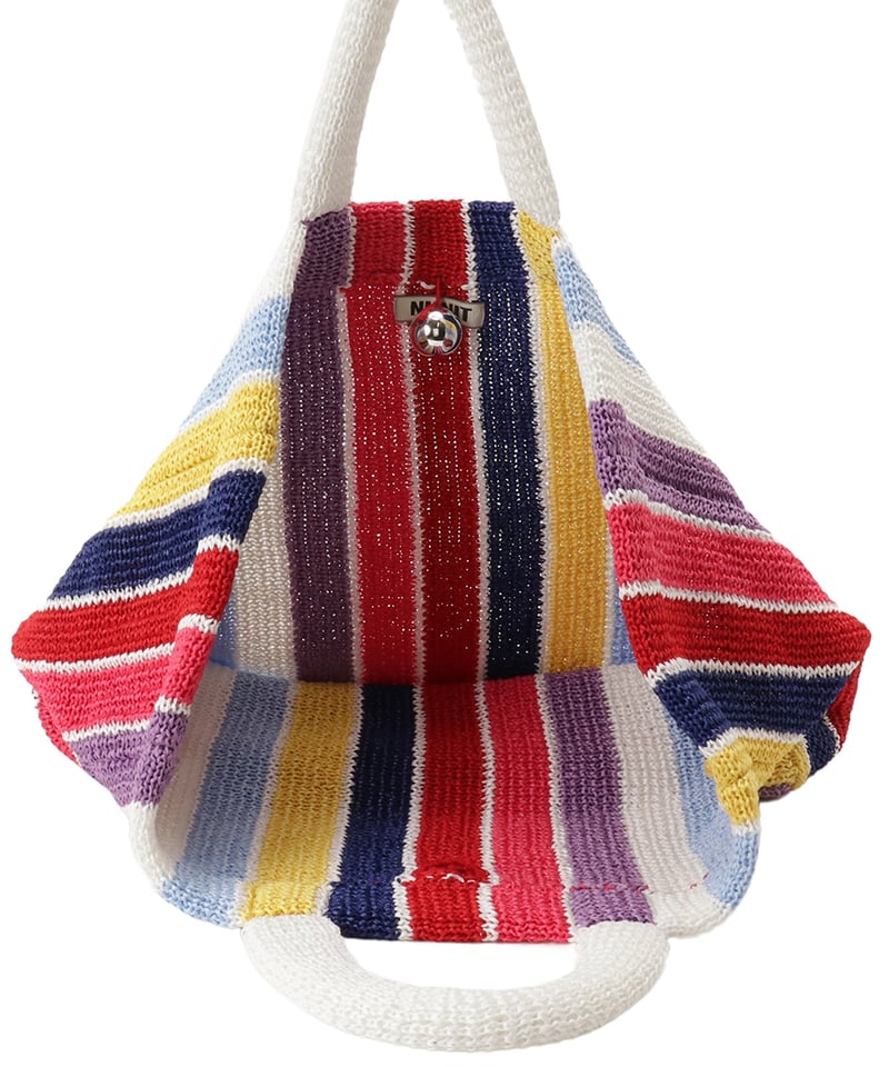 multi stripeKNIT big bag | NKNIT multi stripeKNIT big bag | NKNIT