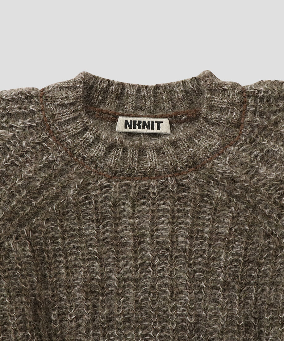 mix color mohair KNIT | NKNIT mix color mohair KNIT | NKNIT