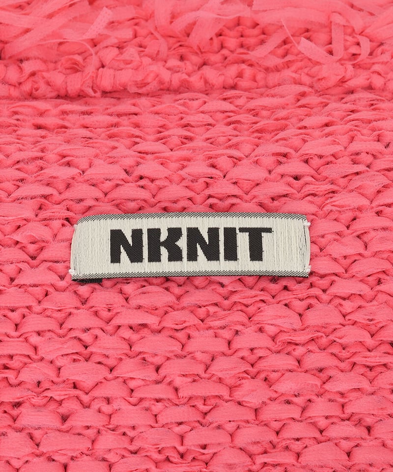 fringe knit big bag | NKNIT fringe knit big bag | NKNIT