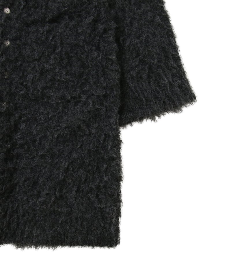 shaggy long KNIT cardigan | NKNIT shaggy long KNIT cardigan | NKNIT