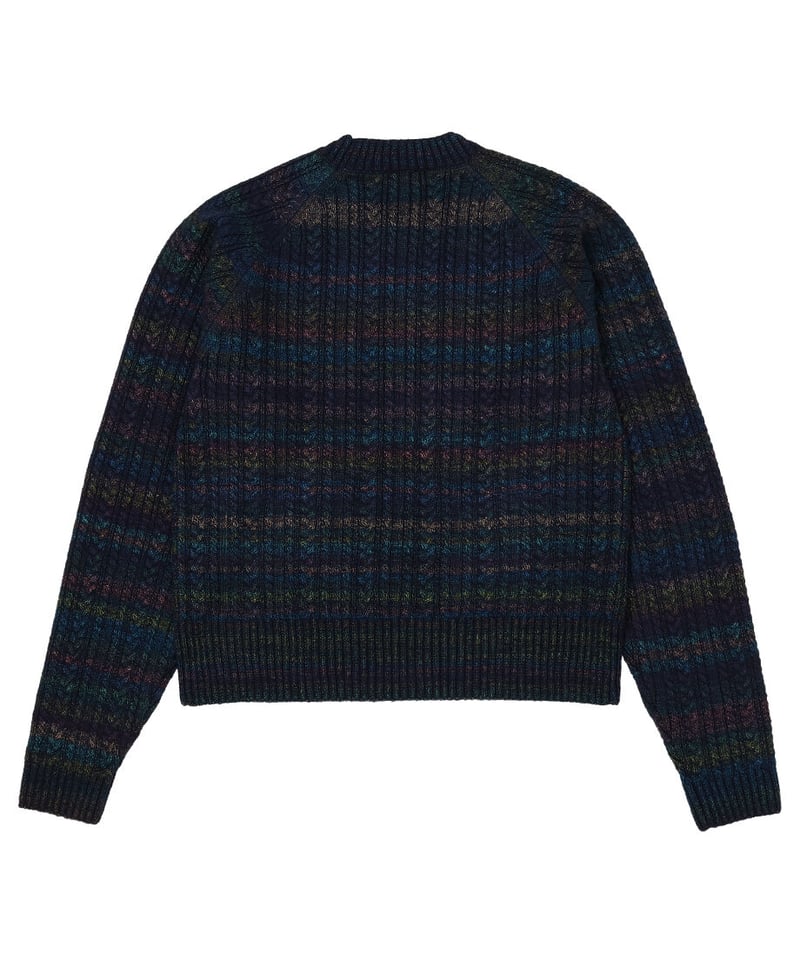 mix color cable KNIT | NKNIT mix color cable KNIT | NKNIT