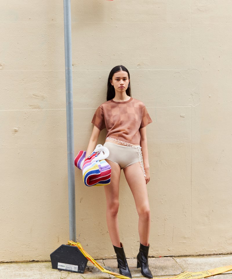 multi stripeKNIT big bag | NKNIT multi stripeKNIT big bag | NKNIT