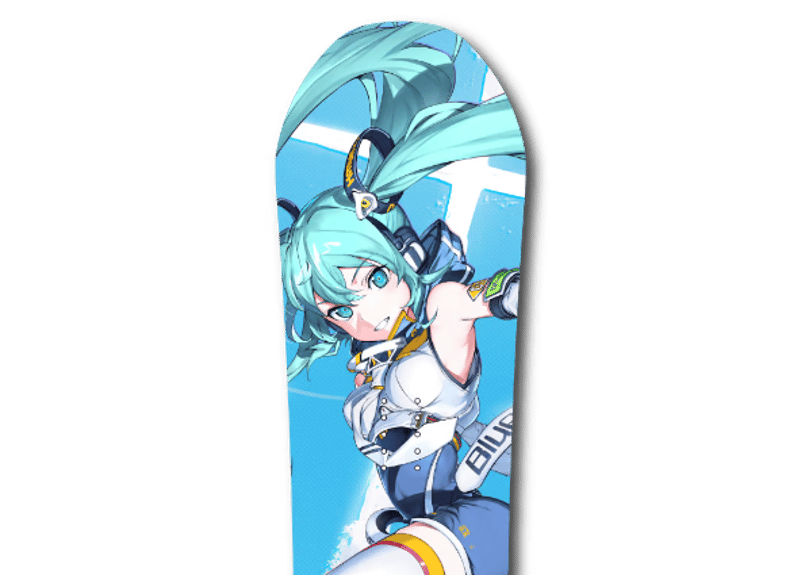 23モデル SNOWMIKU Snowboard:初音ミクボード(Art by PAN:D ) 23モデル SNOWMIKU Snowboard:初音ミクボード(Art by PAN:D )