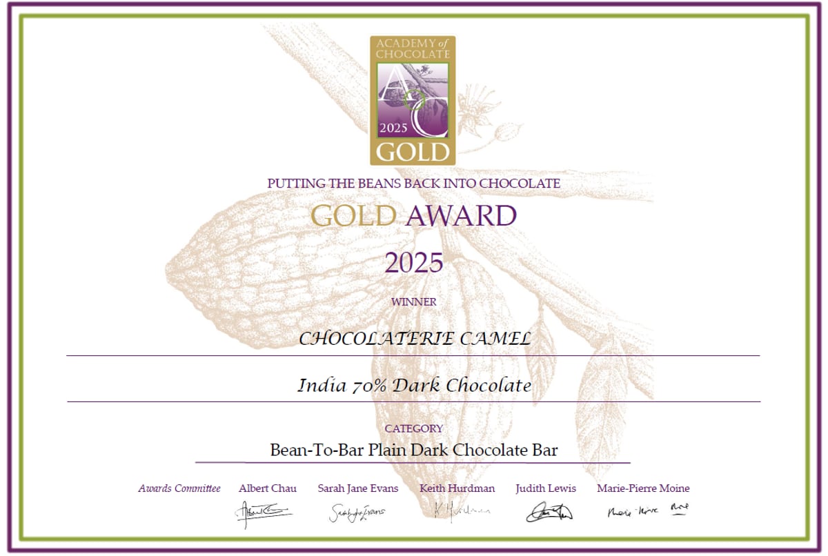Academy of Chocolate Awards 2025 金賞受賞 | CHOCOLA...