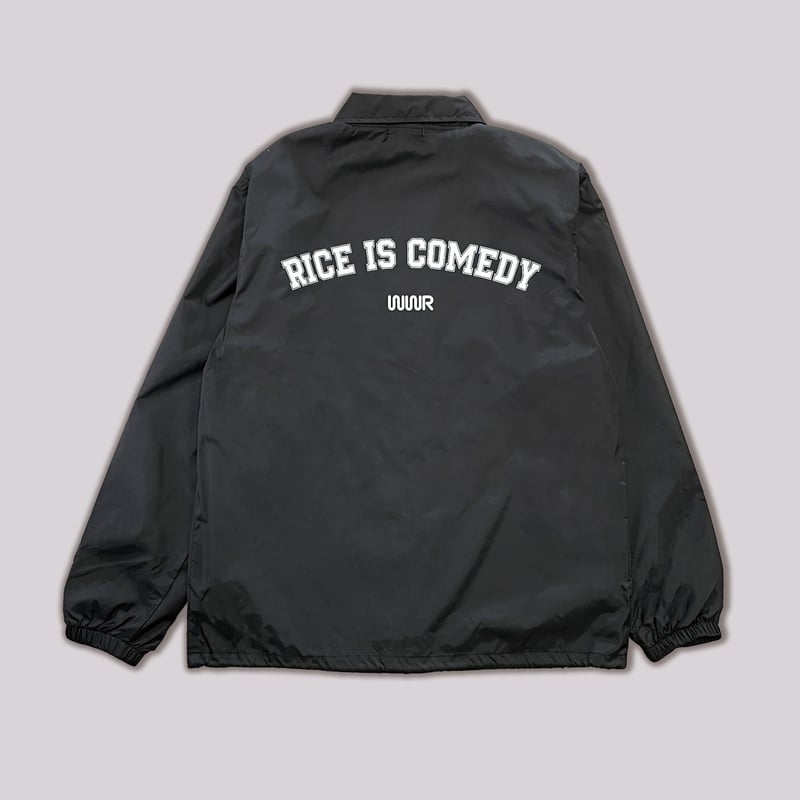 受注生産】RIC COLLEGE コーチジャケット | RICE IS COMEDY 受注生産】RIC COLLEGE コーチジャケット | RICE IS COMEDY