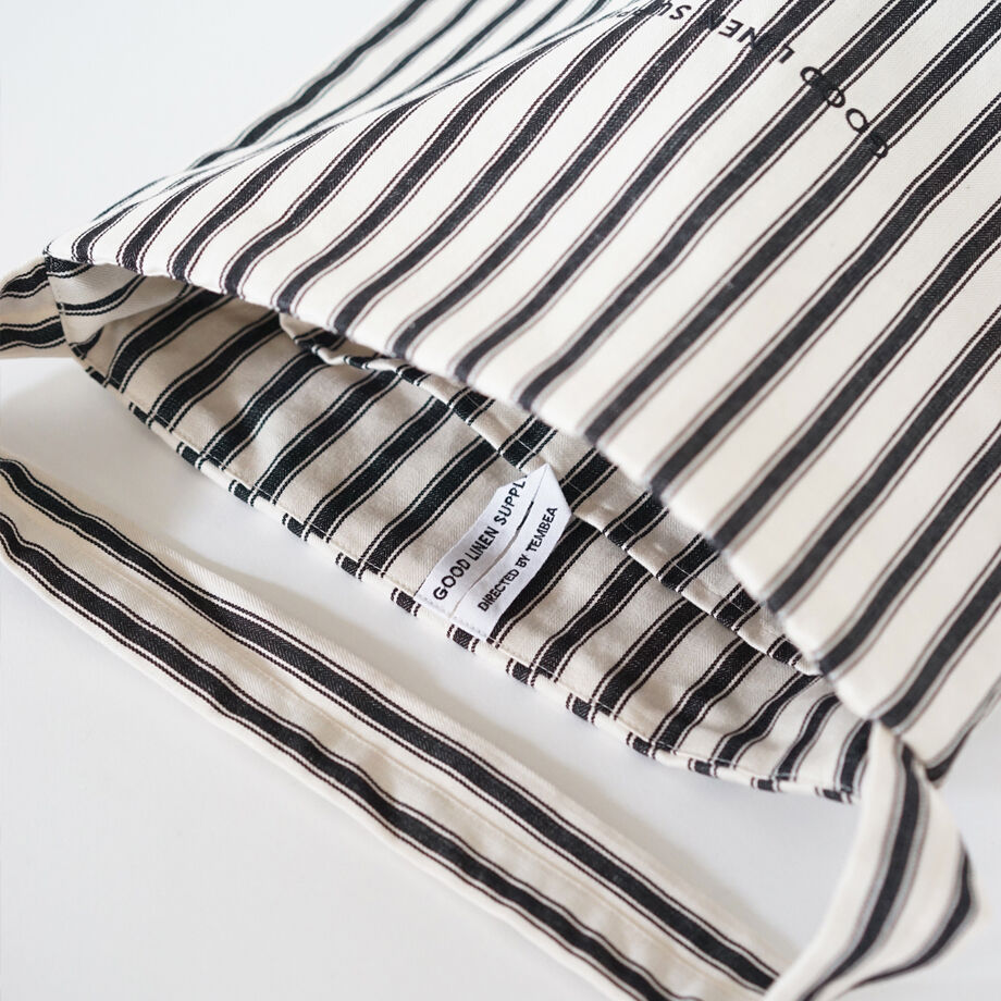 TOTE MEDIUM HERRING BONE | GOOD LINEN SUPPLY
