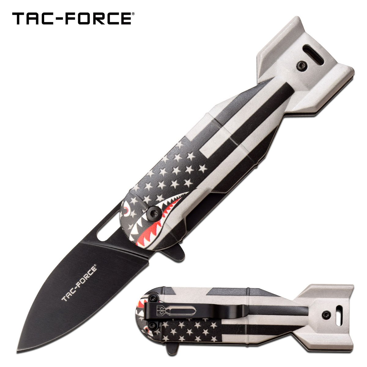 Shark Bomb Knife 【TAC-FORCE】 | ZASSENHAUS & TAC...