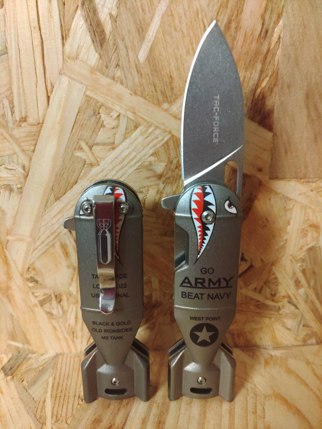 Shark Bomb Knife ”Rival” | ZASSENHAUS & TAC FORCE