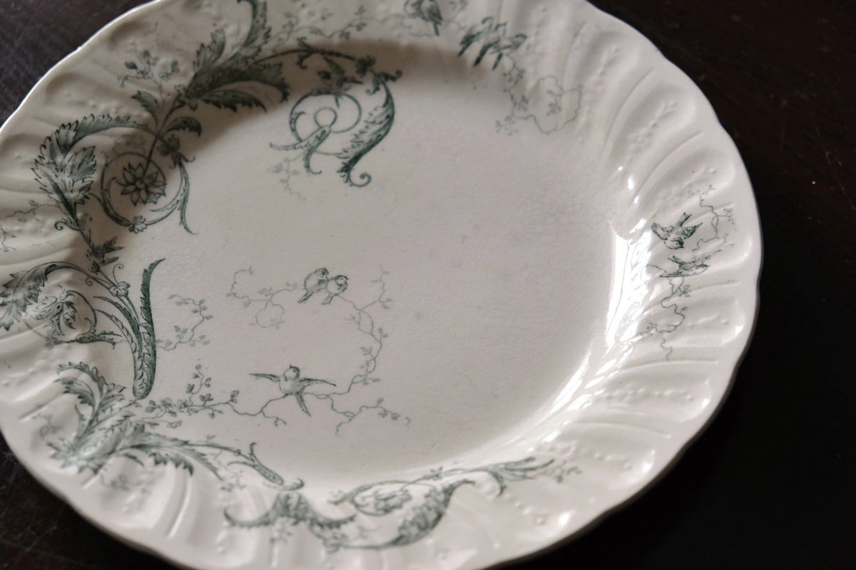 Gien Rinceaux ジアン ランソー 平皿 ディナー φ23.8cm フランス Gien Rinceaux ジアン ランソー 平皿 ディナー φ23.8cm フランス