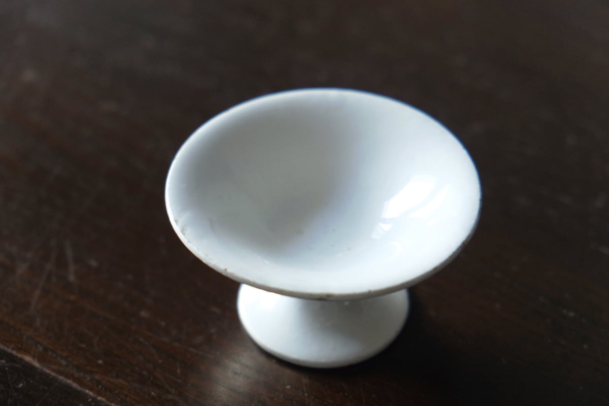 白陶器 ディネット ふたなし スーピエール & コンポティエ 白陶器 ディネット ふたなし スーピエール & コンポティエ