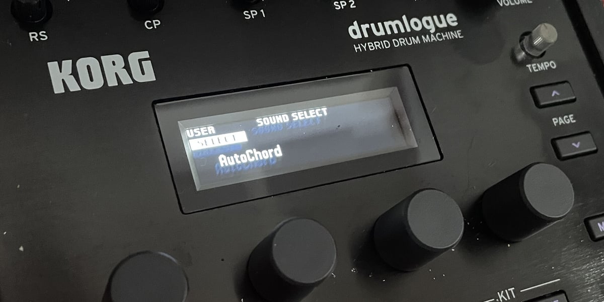 AutoChord (drumlogue plugin) | centrevillage sy...