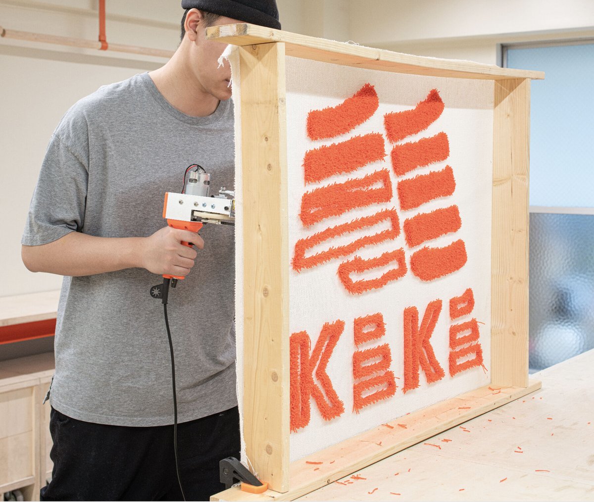 tufting WORKSHOP | tufting shop KEKE