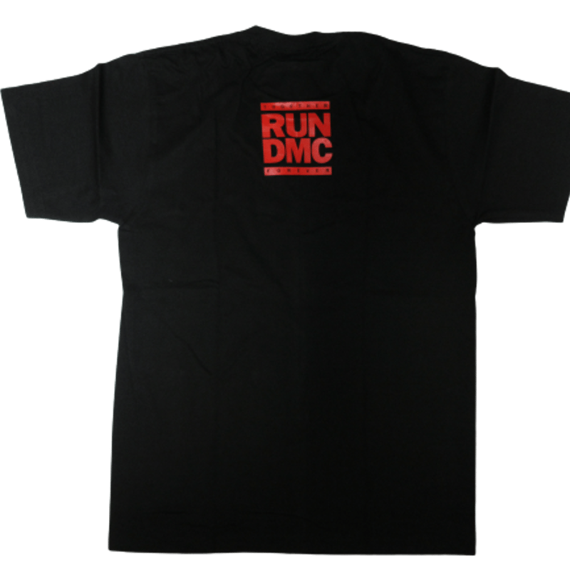 ロックTシャツ RUN DMC レッドカラーロゴ Together Forever ロックTシャツ RUN DMC レッドカラーロゴ Together Forever