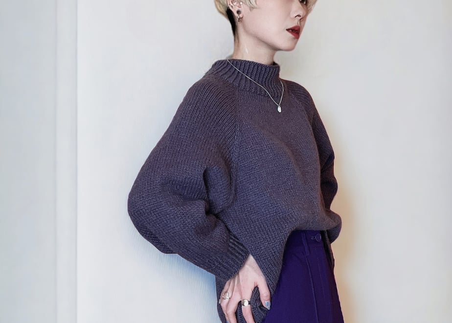 ズボラを極めたラグランセーター -Cheat- | menma.official