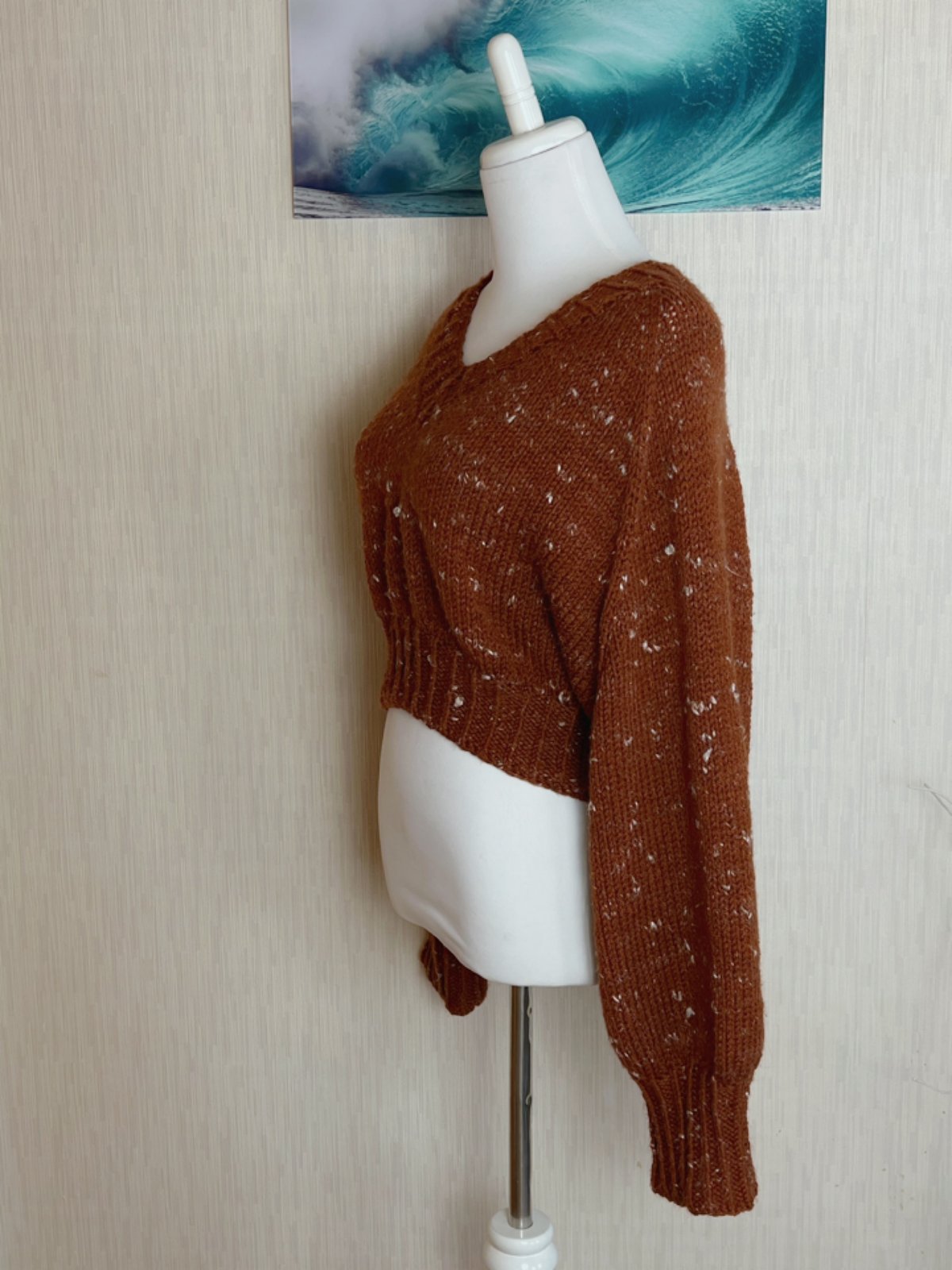 ズボラを極めたVネックセーター | menma.official