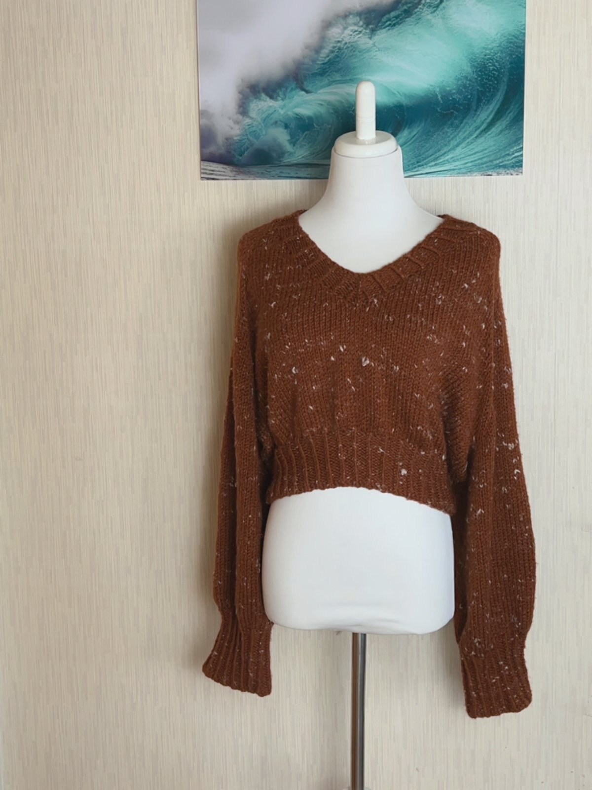 ズボラを極めたVネックセーター | menma.official