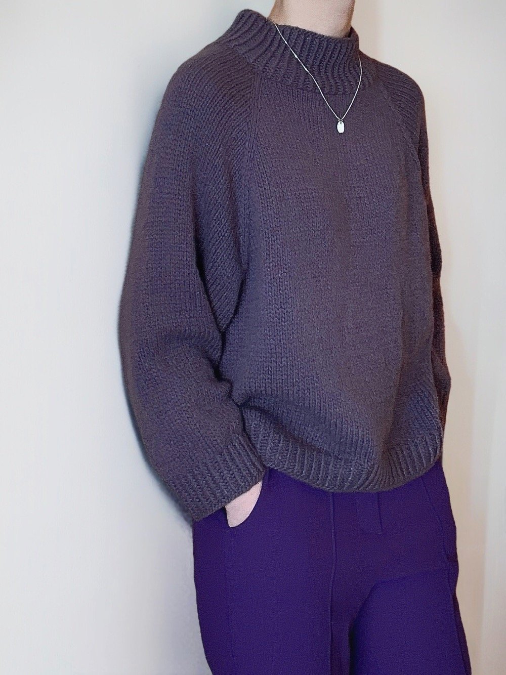 ズボラを極めたラグランセーター -Cheat- | menma.official