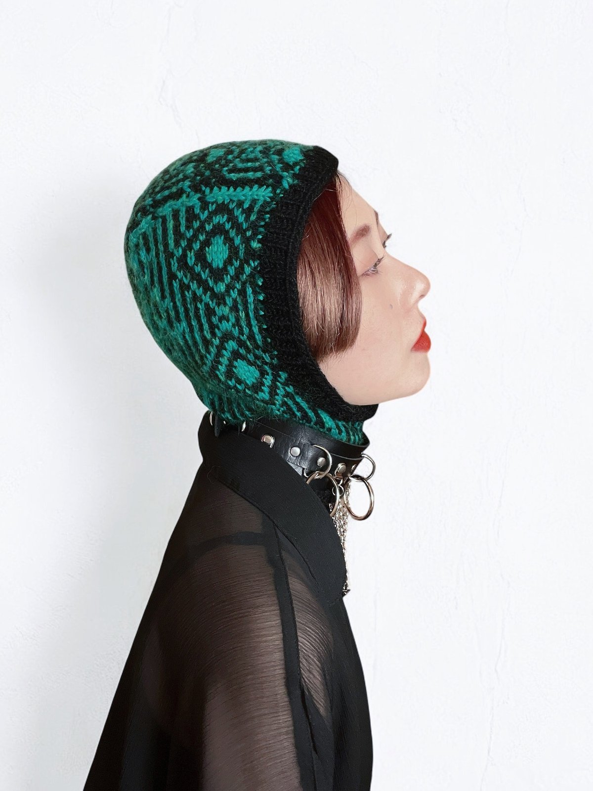 【セット編み図】バラクラバ&ハンドカバー -Viper- | menma.official