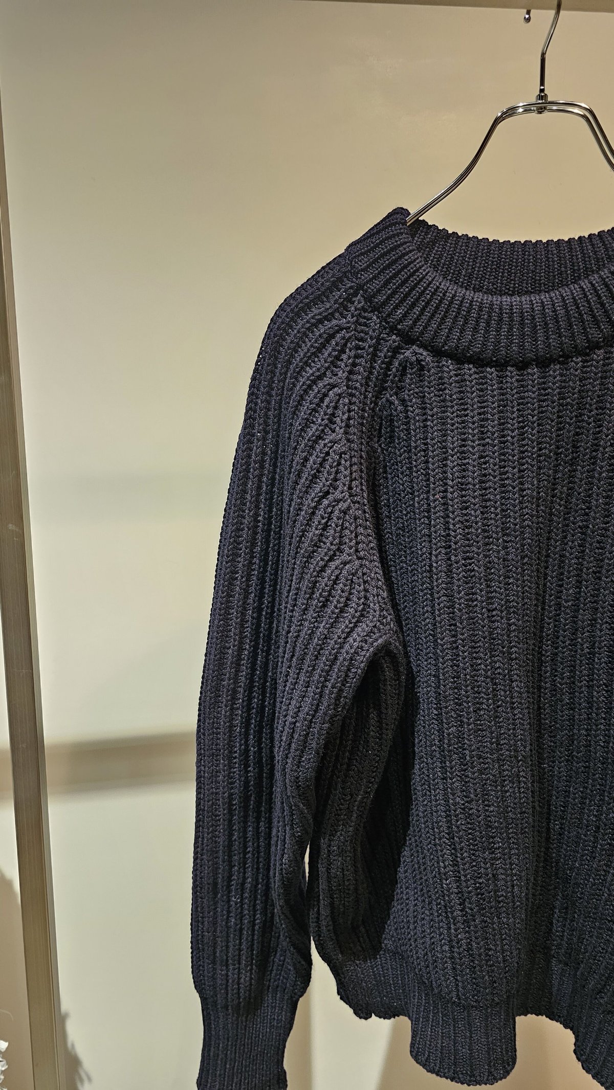 INTERIM / 60s 3GG RAGLAN FISHERMAN SWEATER CRE...