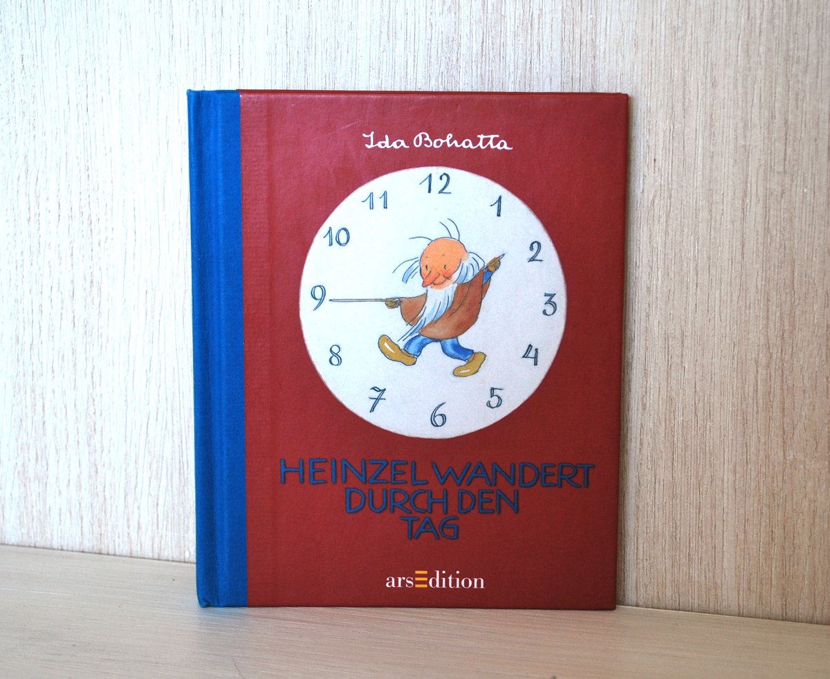 イーダ・ボハッタ ミニブック " Heinzel wandert durch den Tag ...