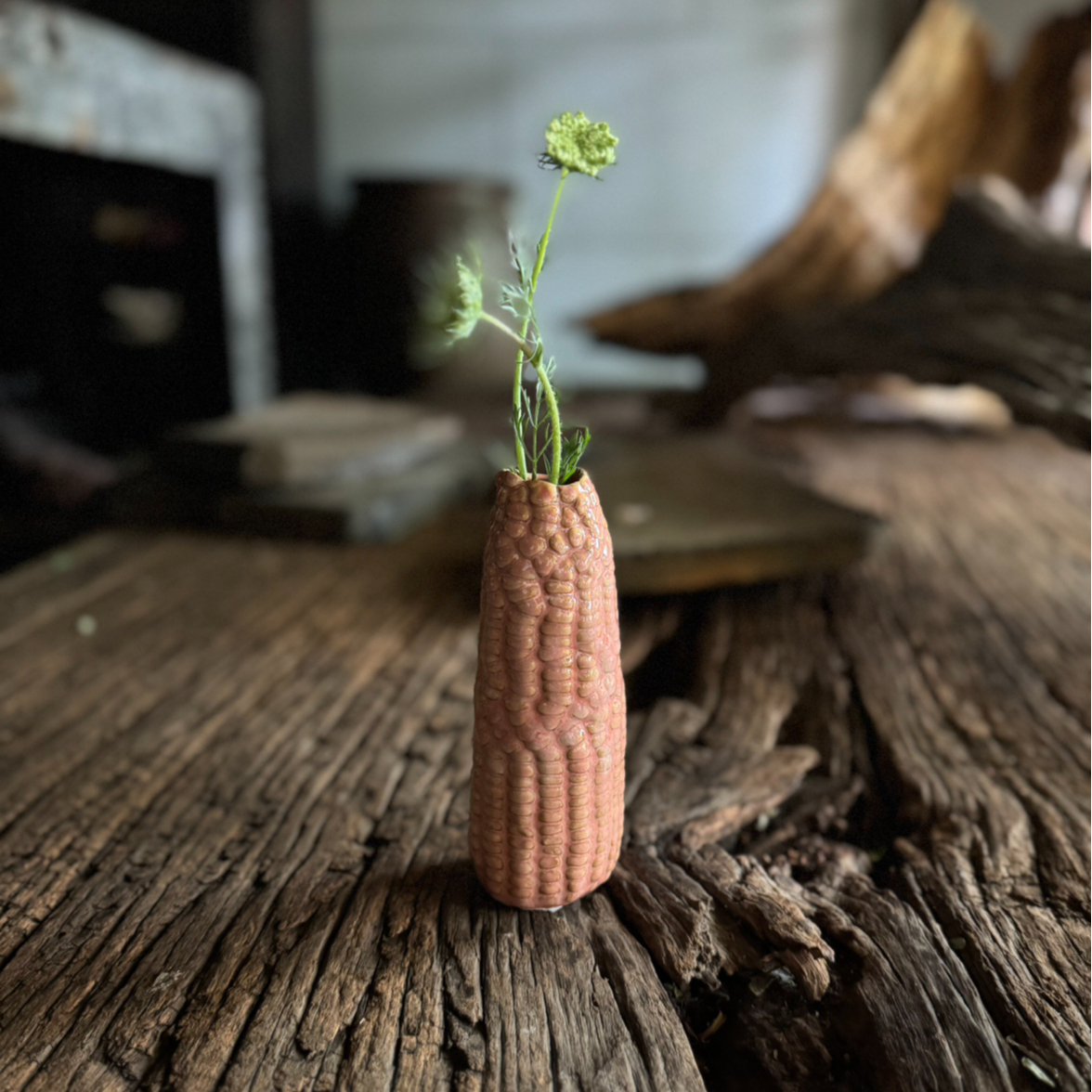 Despots corn vase ピンク色（お花付き） | 花処江戸桜