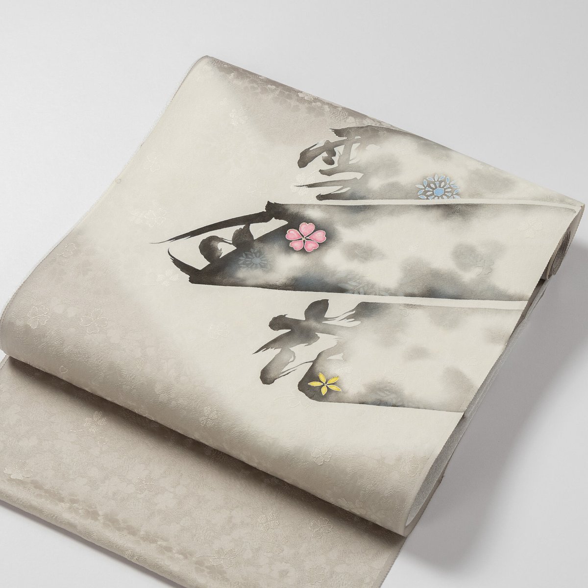 9寸名古屋帯 雪月花 | 呉服と染 正直屋 9寸名古屋帯 雪月花 | 呉服と染 正直屋