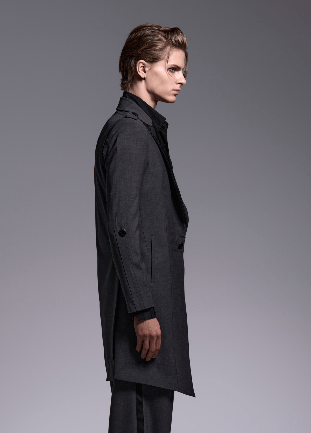 TWS Tropical Goth Jacket (Gray) | DETRUIRE