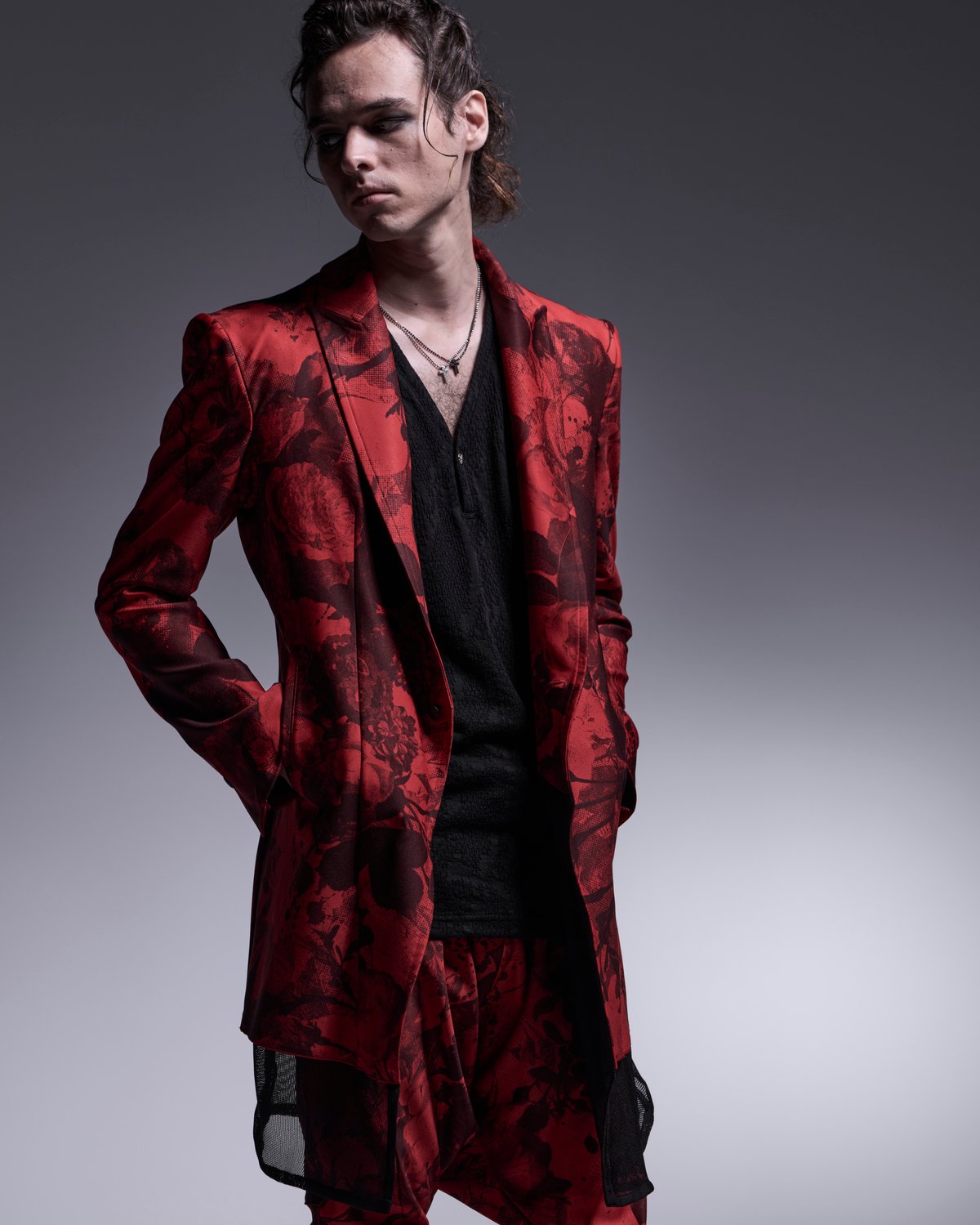 Flora High Tension Jersey Layered Jacket | DETR...