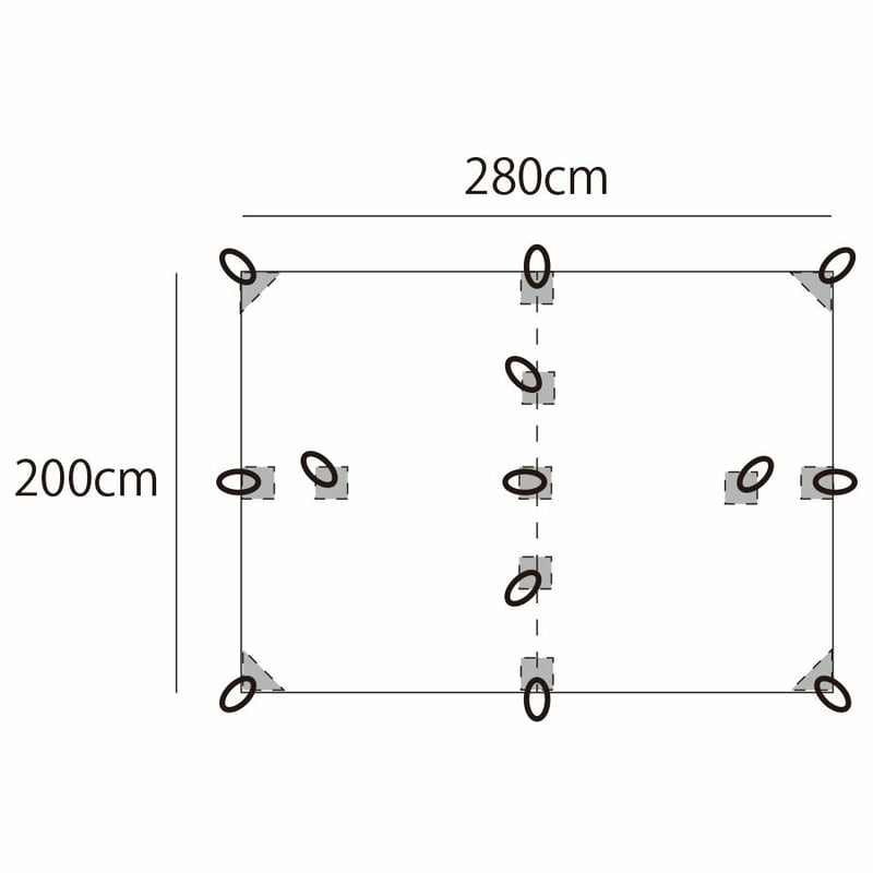 TRAIL BUM(トレイルバム)CT TARP CTタープ タープ | ourthing TRAIL BUM(トレイルバム)CT TARP CTタープ タープ | ourthing