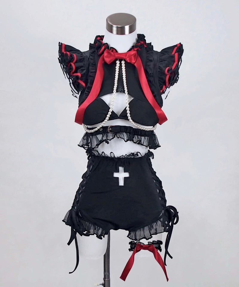 デビルスイムウェア》BLACK | HIDOLATRAL THEODOL デビルスイムウェア》BLACK | HIDOLATRAL THEODOL