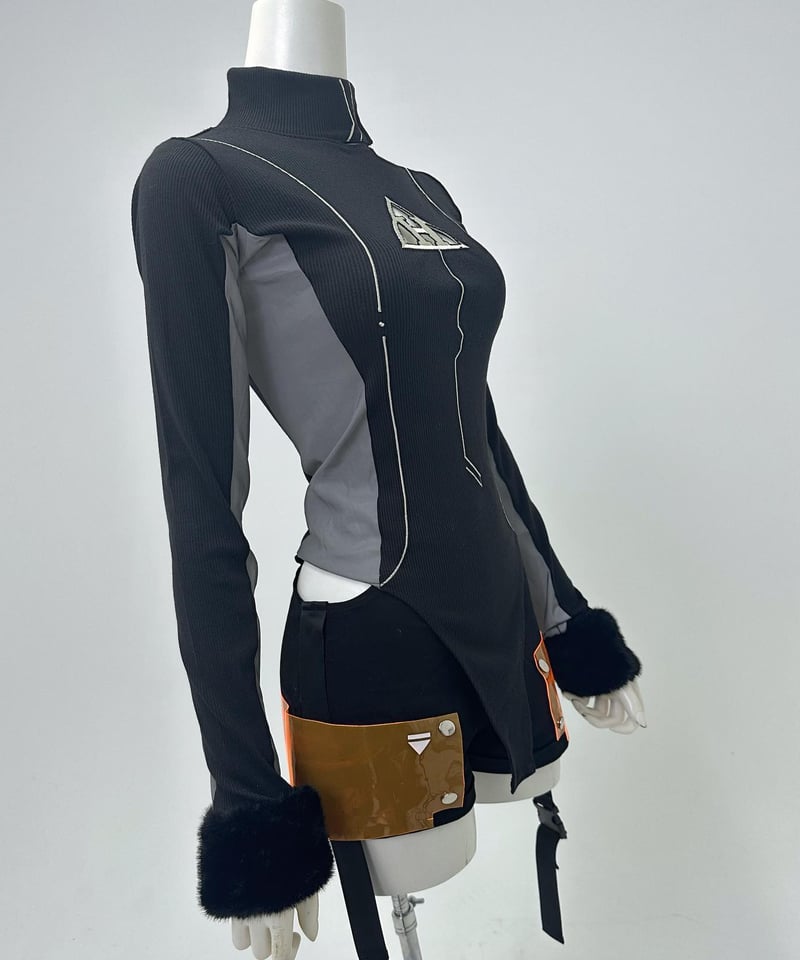 アンドロイドショートパンツ》BLACK | HIDOLATRAL THEODOL アンドロイドショートパンツ》BLACK | HIDOLATRAL THEODOL