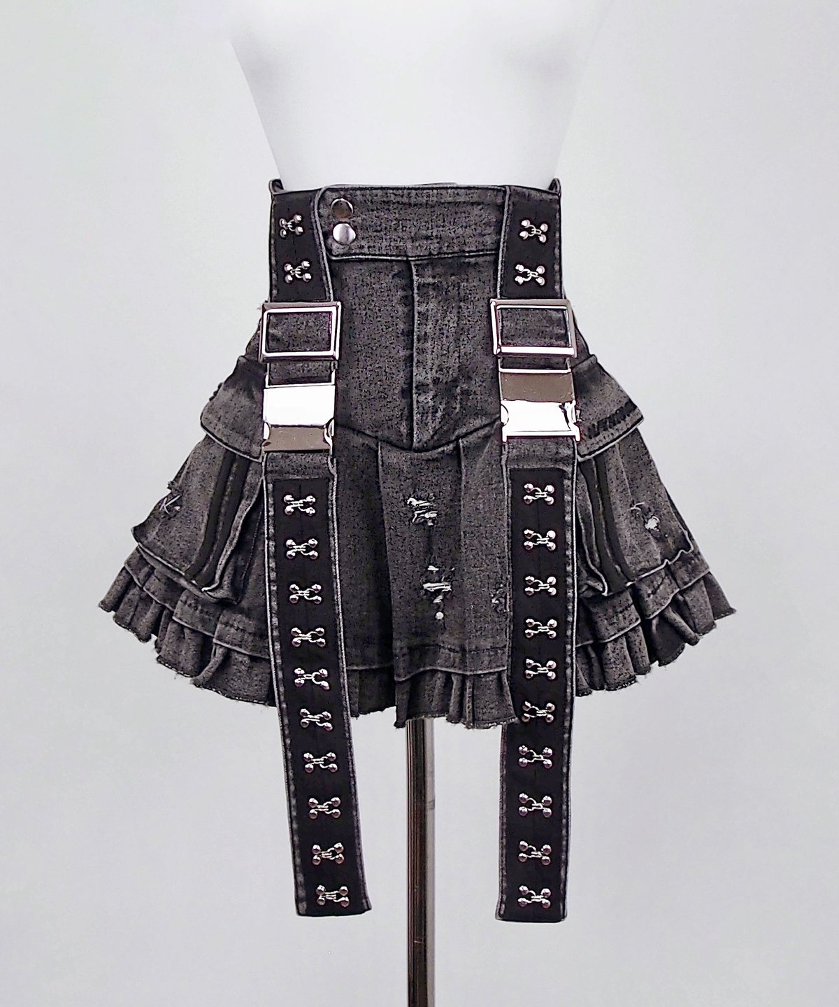 y2kデニムスカート》GRAY | HIDOLATRAL THEODOL y2kデニムスカート》GRAY | HIDOLATRAL THEODOL