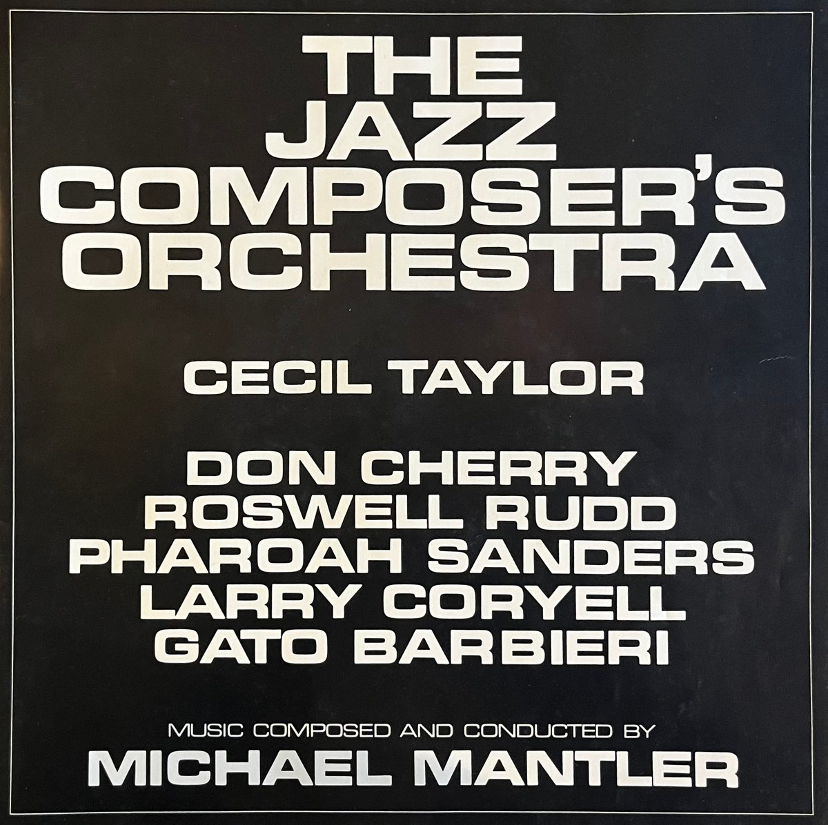 The Jazz Composer’s Orchestra / ST | ECHO RECORDS
