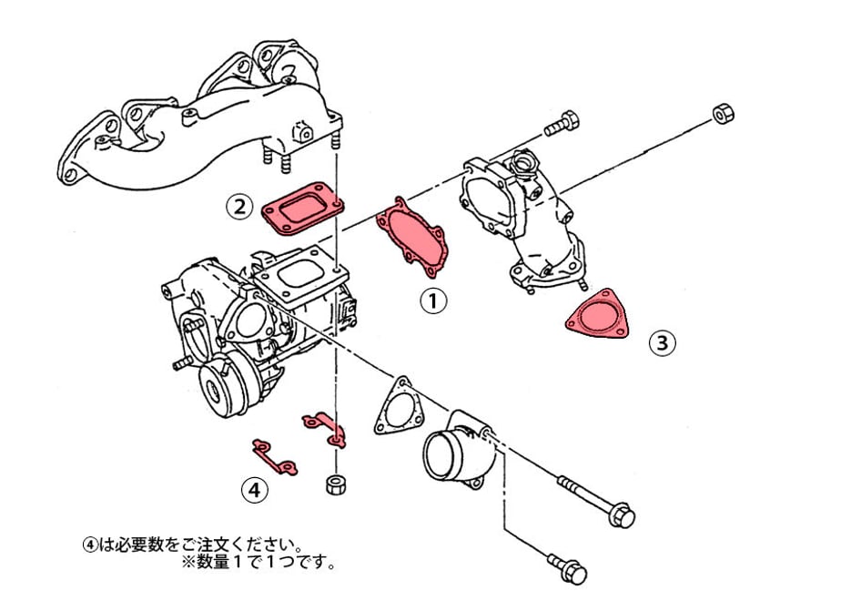 【SR20】エキゾースト系補修用ガスケット | TOMEI ONLINE STORE
