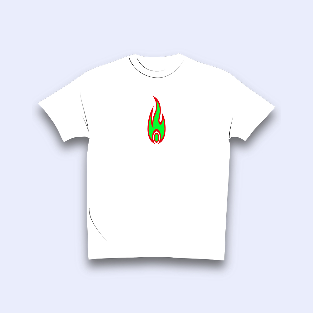 Dios Gasoline T-Shirts [flame ver.] | dawndawnd...
