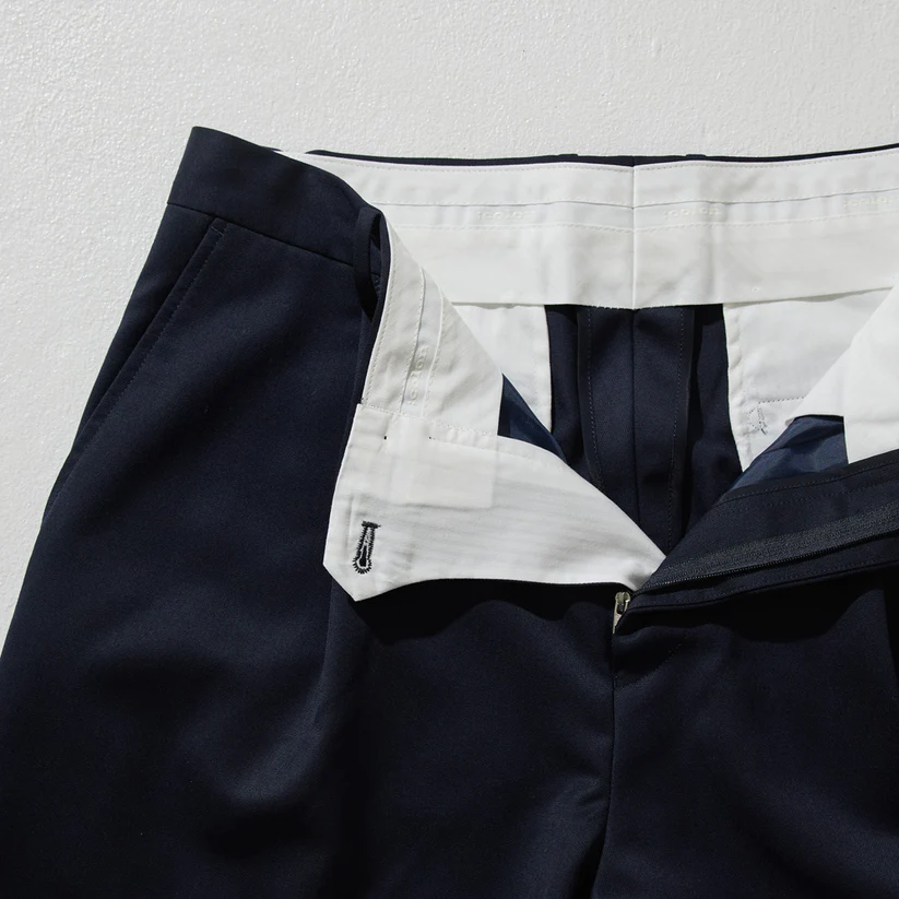 colon】CPT-15/ 1out-Pleats Pants -Wool Gabardi...