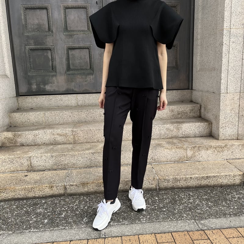 RIBBONドットパンツ ブラック | HEVE RIBBONドットパンツ ブラック | HEVE