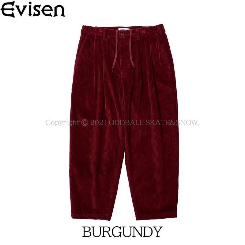EVISEN BOHEMIAN CORDUROY PANTS | ODDBALL SKATE& EVISEN BOHEMIAN CORDUROY PANTS | ODDBALL SKATE&