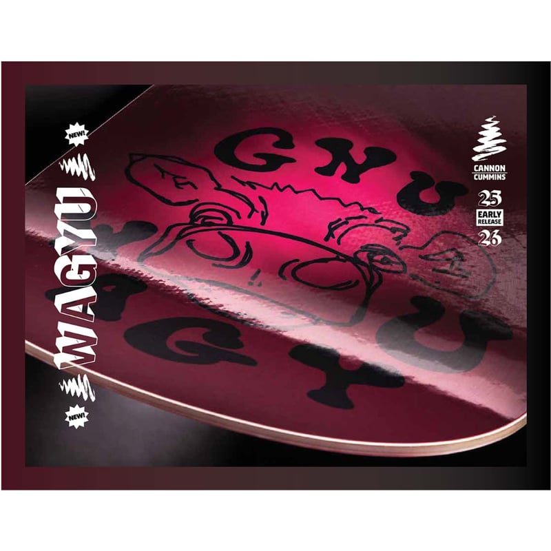 早期予約 25-26 正規品 GNU WAGYU | ODDBALL SKATE&SNOW 早期予約 25-26 正規品 GNU WAGYU | ODDBALL SKATE&SNOW