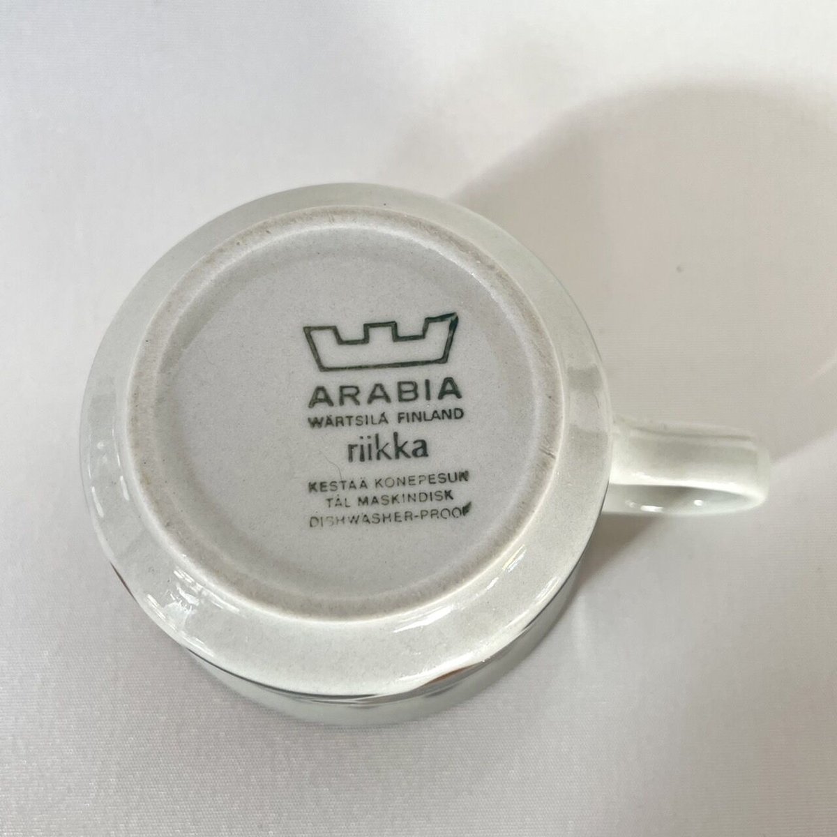Vintage品】アラビア ARABIA リッカ riikka カップ ソーサー Vintage品】アラビア ARABIA リッカ riikka カップ ソーサー