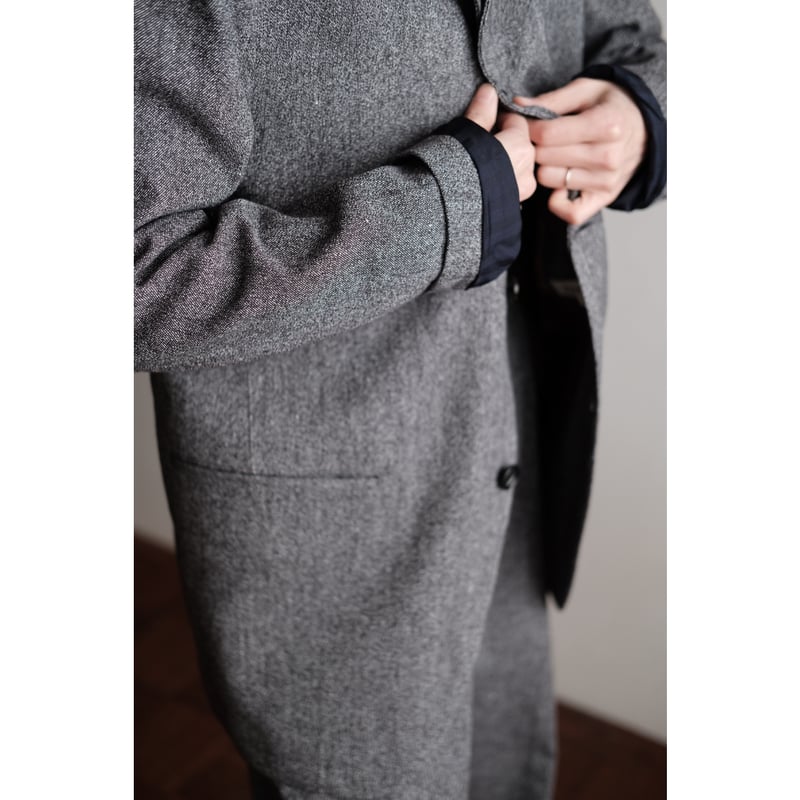 Fendart / Jacket(White×Black Navy) | PARK Fendart / Jacket(White×Black Navy) | PARK