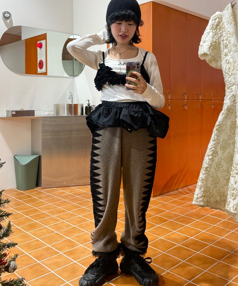 FUMIE=TANAKA / Giza knit pants | JURK TOKYO FUMIE=TANAKA / Giza knit pants | JURK TOKYO