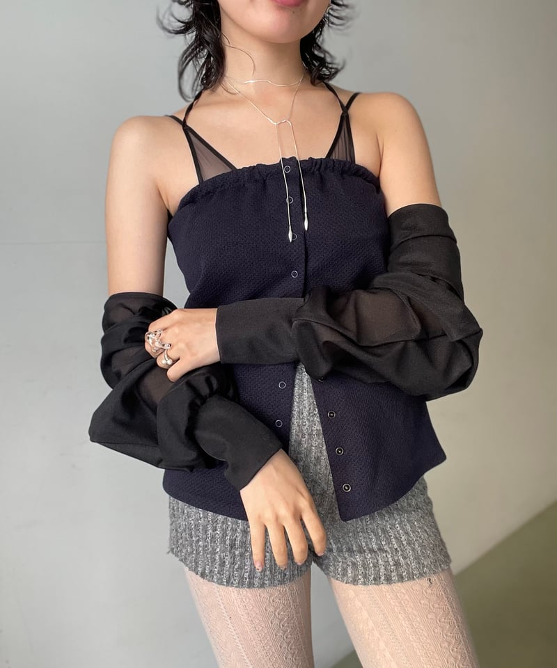 Jens / sheer pullover | JURK TOKYO Jens / sheer pullover | JURK TOKYO