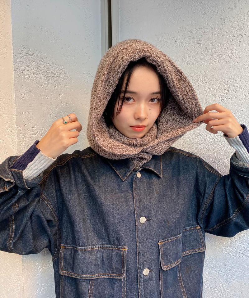 FUMIE=TANAKA / hood neck | JURK TOKYO FUMIE=TANAKA / hood neck | JURK TOKYO