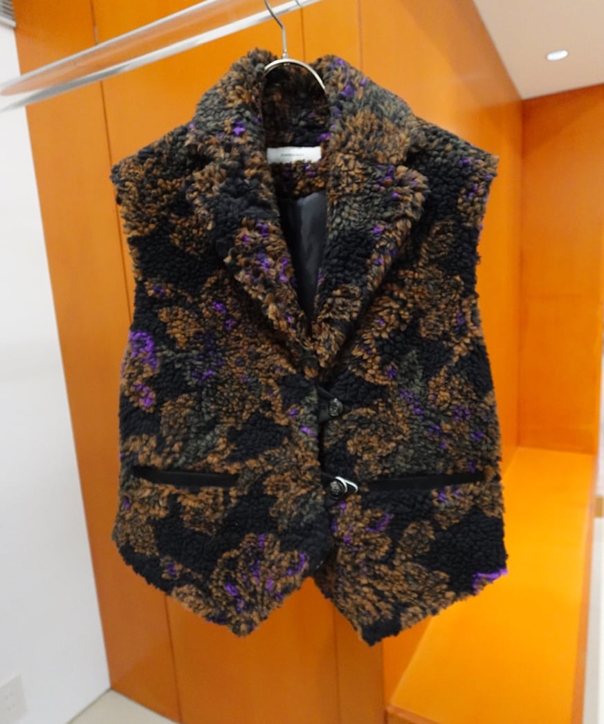 FUMIE=TANAKA / jq boa vest | JURK TOKYO FUMIE=TANAKA / jq boa vest | JURK TOKYO