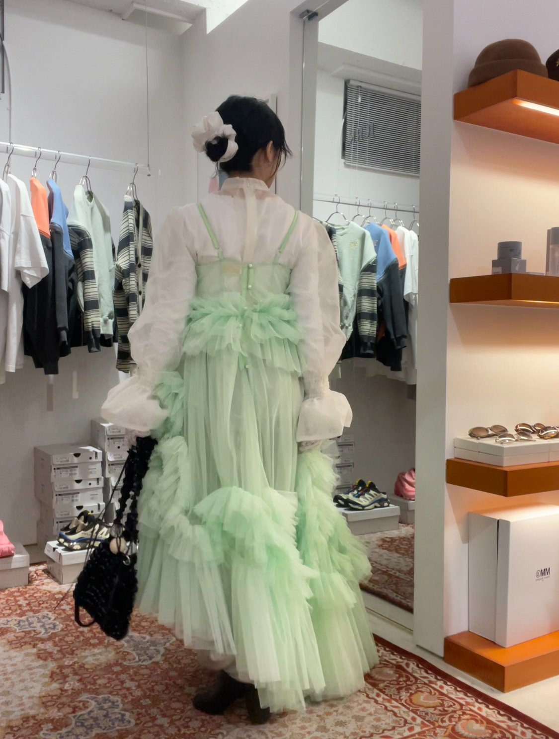 VIVIANO / Tulle Ruffle Cami Dress | JURK TOKYO VIVIANO / Tulle Ruffle Cami Dress | JURK TOKYO